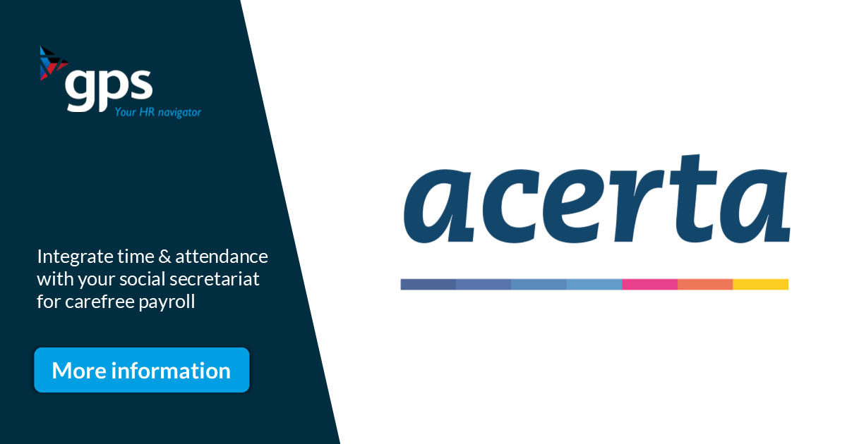 Integrate time & attendance with social secretariat Acerta