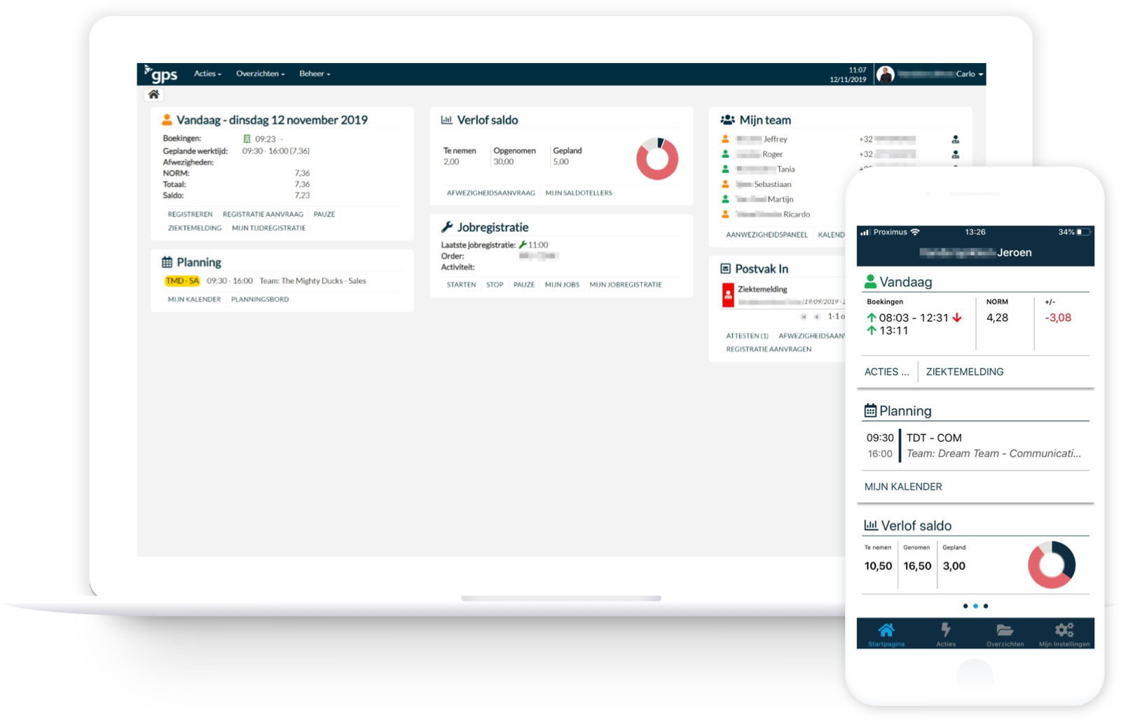 Tijdregistratie | Doeltreffend beleid en foutloze verloning